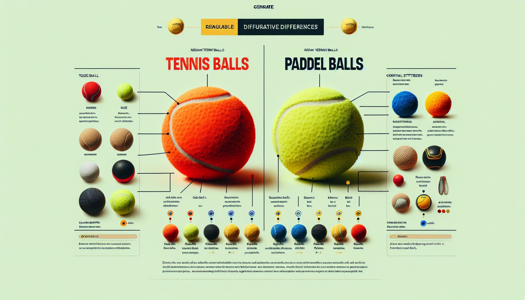 Las diferencias entre las pelotas de tenis y pádel - Kingame.es